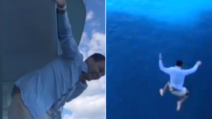 WATCH: Man Survives 100 Foot Jump Off Cruise Ship; Gets Banned For Life ...
