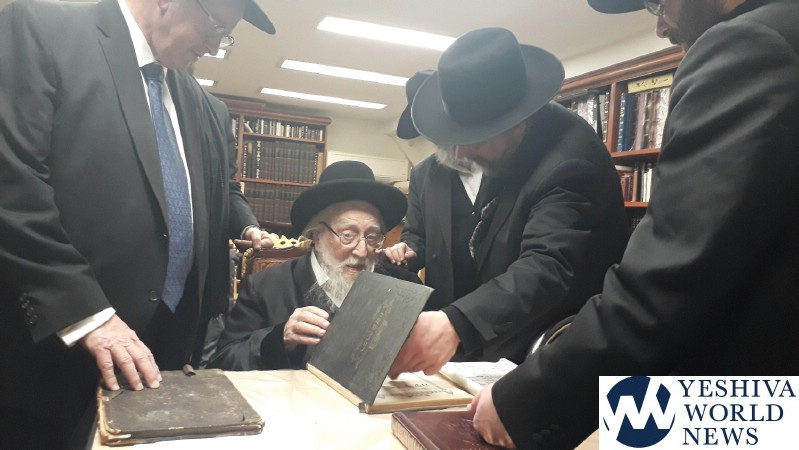 Photo Essay: Hagaon Rav Yitzchok Scheiner Rosh Yeshivas Kamenitz Visits ...