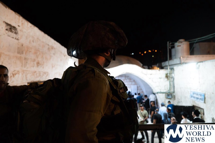1,200 Mispallalim Escorted Into Kever Yosef By IDF Troops [VIDEO ...