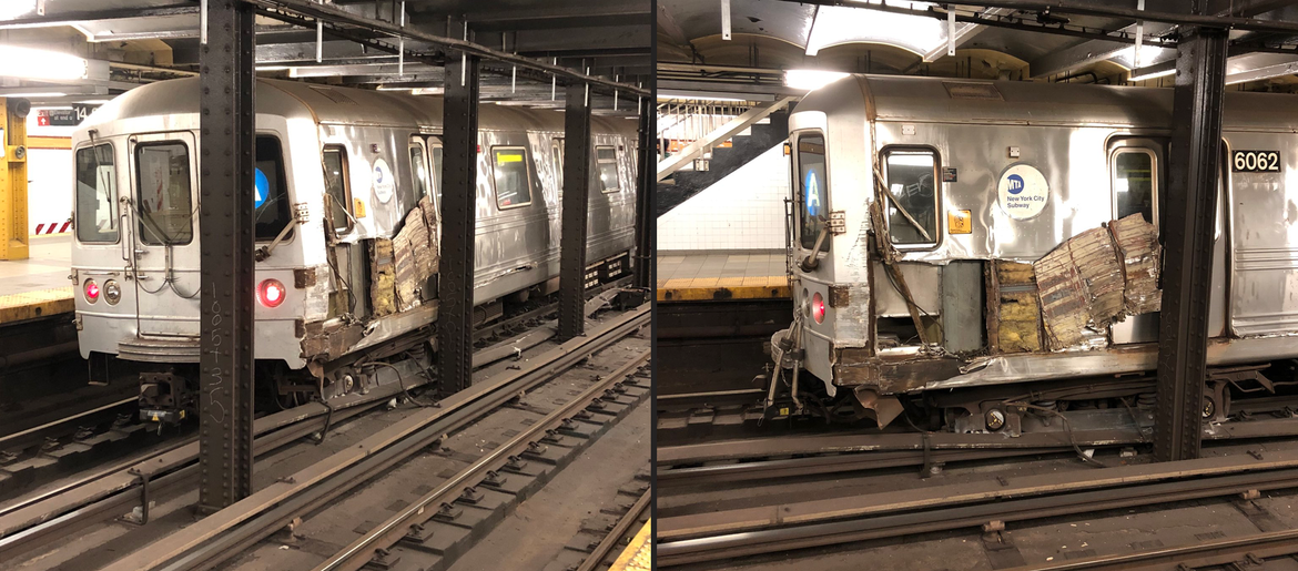 NYC: 3 Suffer Minor Injuries When Subway Hits Debris And Derails; Man Arrested – The Yeshiva World