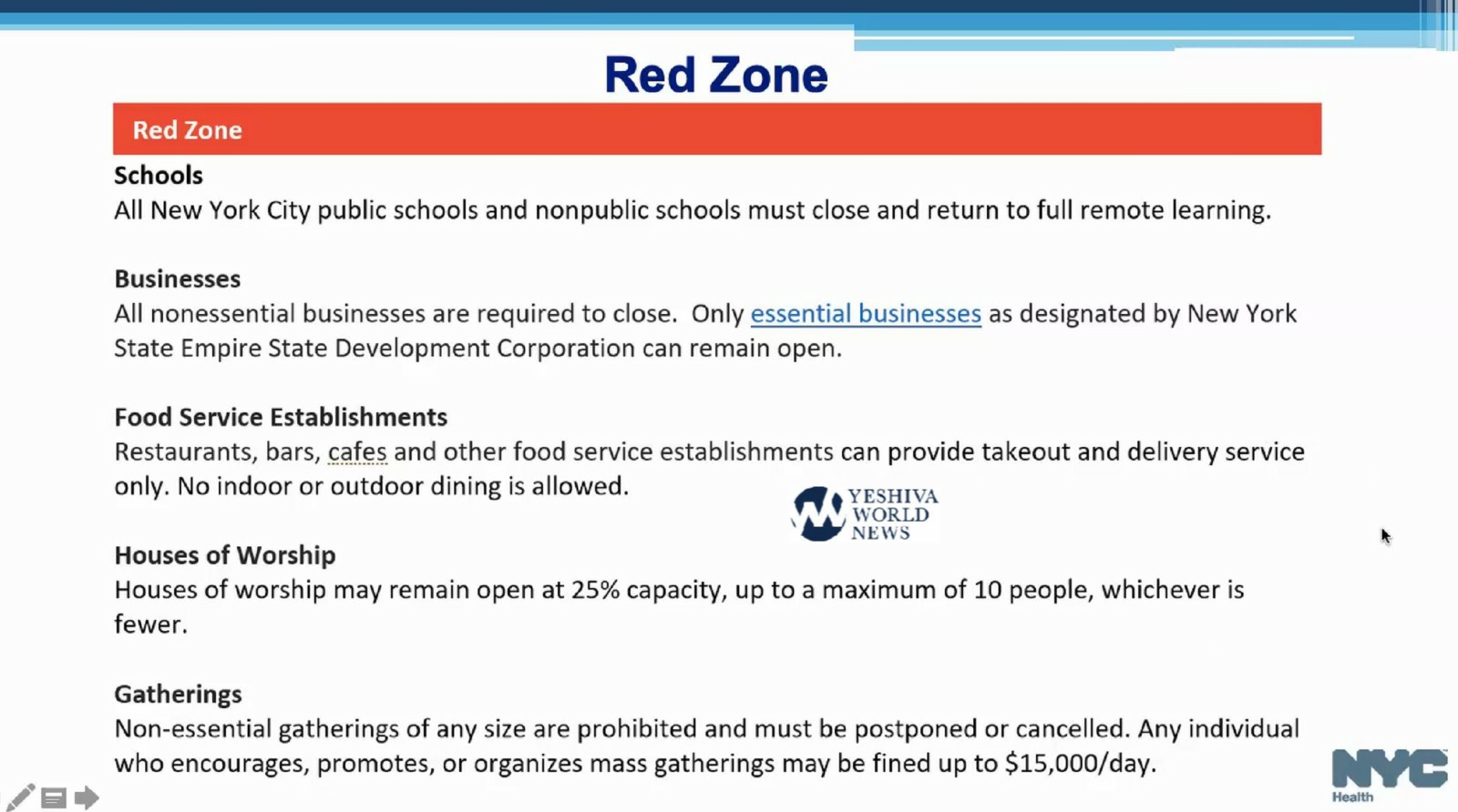 HERE ARE THE MAPS: Clear Maps of Color-Coded COVID Hotspot Zones In NYC ...