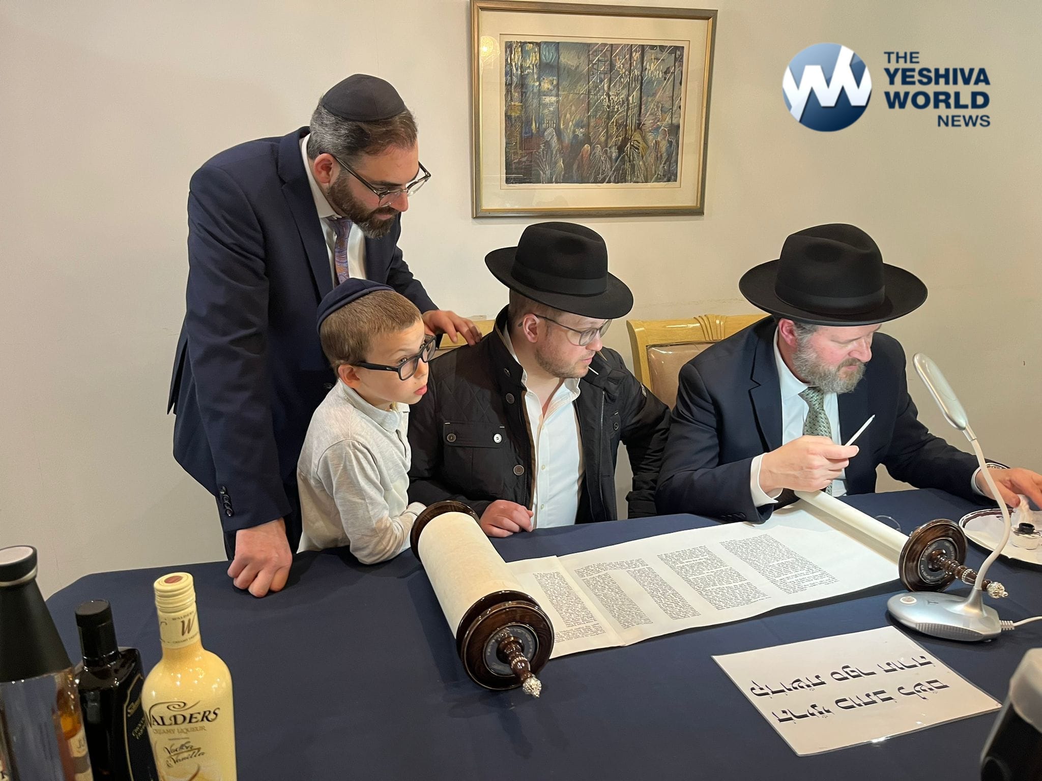 Misaskim of London Holds Hachnosas Sefer Torah in Tribute to R’ Yanky ...