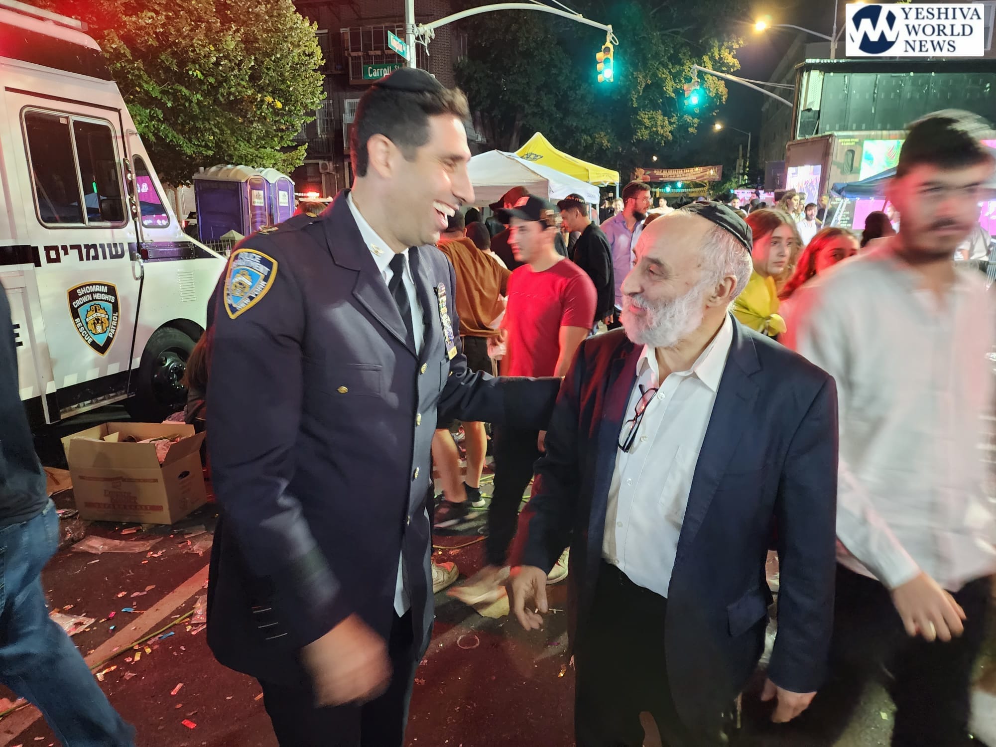WATCH: NYPD Inspector Richie Taylor Addresses Crown Heights Simchas ...